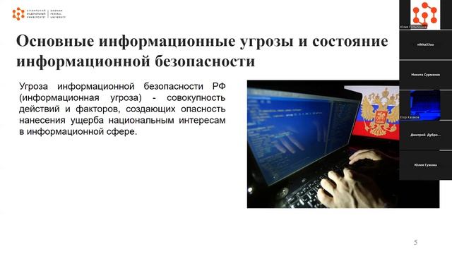 Доктрина ИБ и Стратегия НБ РФ(Филяев Никита, КИ20-01)