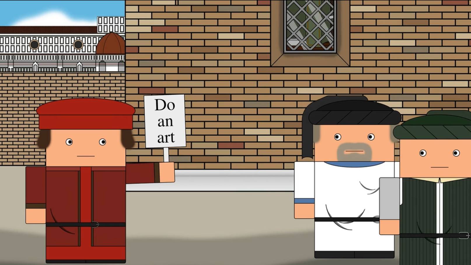 Почему эпоха Возрождения началась в Италии (короткометражный анимационный документальный фильм)