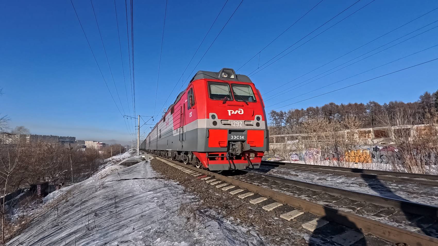 ИРКУТСК. ЖД. 16.01.25. о.п. МЕЛЬНИКОВО. МИКС.