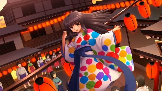 Танцующая девочка анимешница - клип для детей