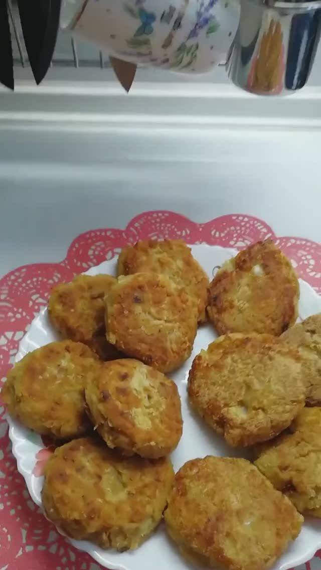 Котлеты из белокачанной капусты .