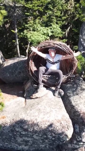 Поход в Шерегеше, полное виде на канале