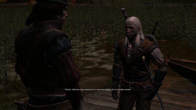 The Witcher- Enhanced Edition. Часть 48. Меч Арондит, бой с Беренгаром, Белая Райла и скоя'таэли
