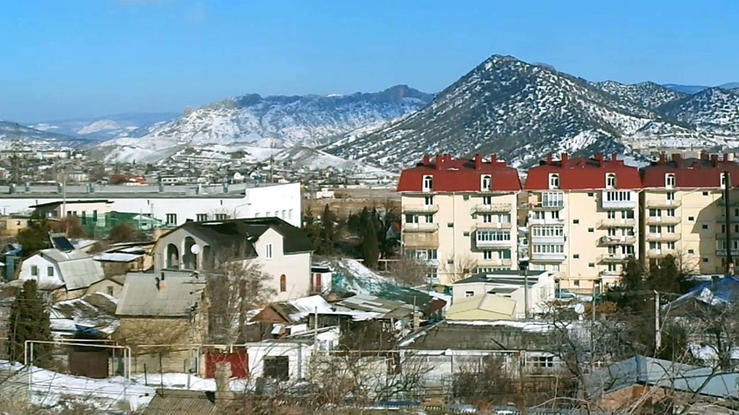 🐬 Первый снег в 2021 году в Судаке, видеозарисовка.