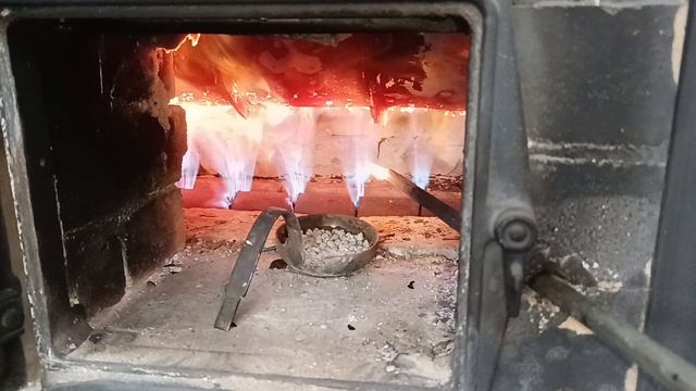 Газовая горелка в пиролизной установке