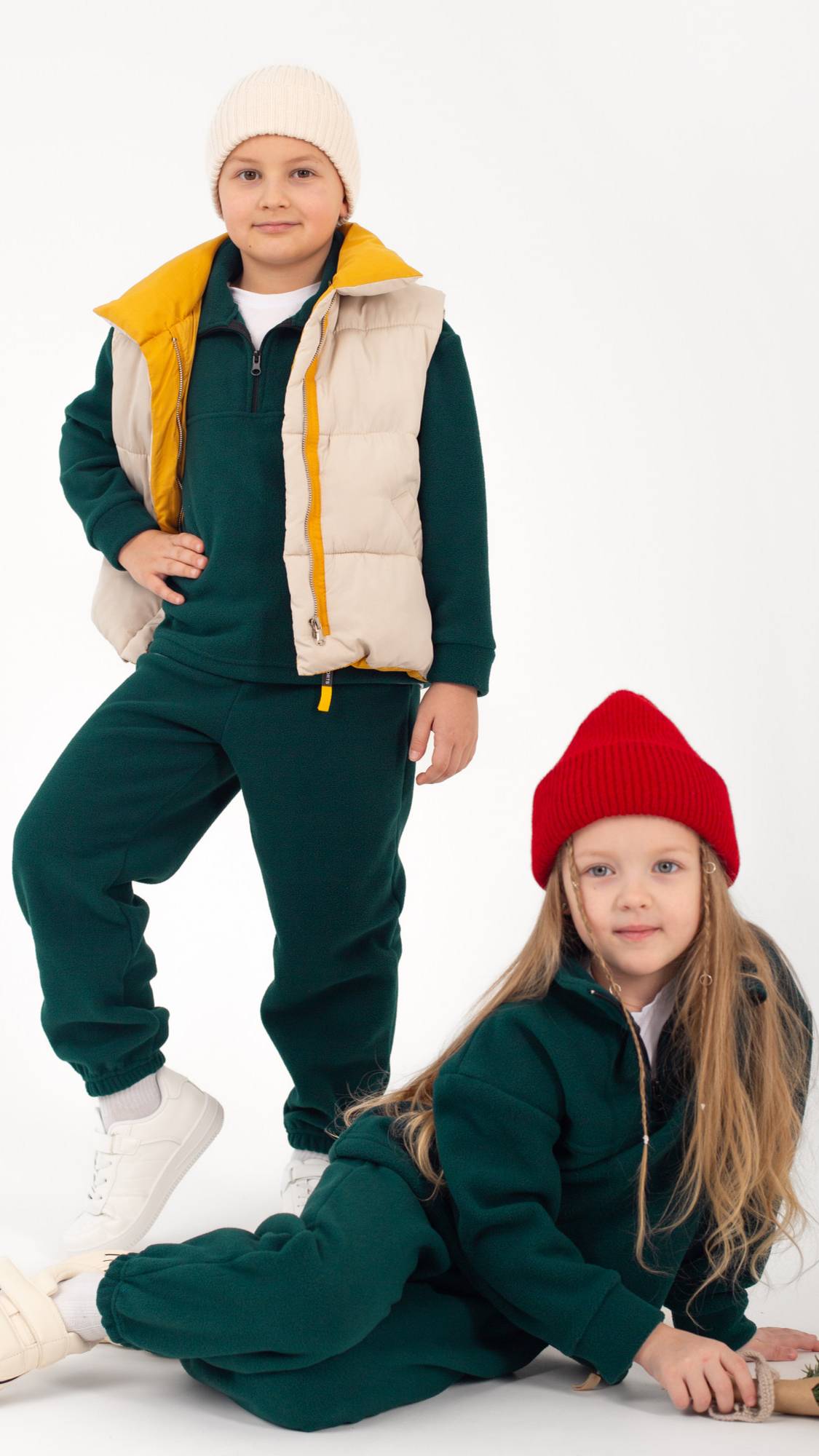 Теплый Флисовый Детский Костюм для прогулок Сноу от Domtrik!!!NEW!!! Детский  Базовый Гардероб 2026