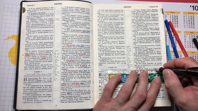 15 | Бытие 10-я гл. | Родословие сынов Ноя