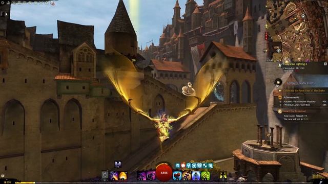 Adventure - Lunar New Year - Firecracker Lighting 2 (Gold) (Guild Wars 2)