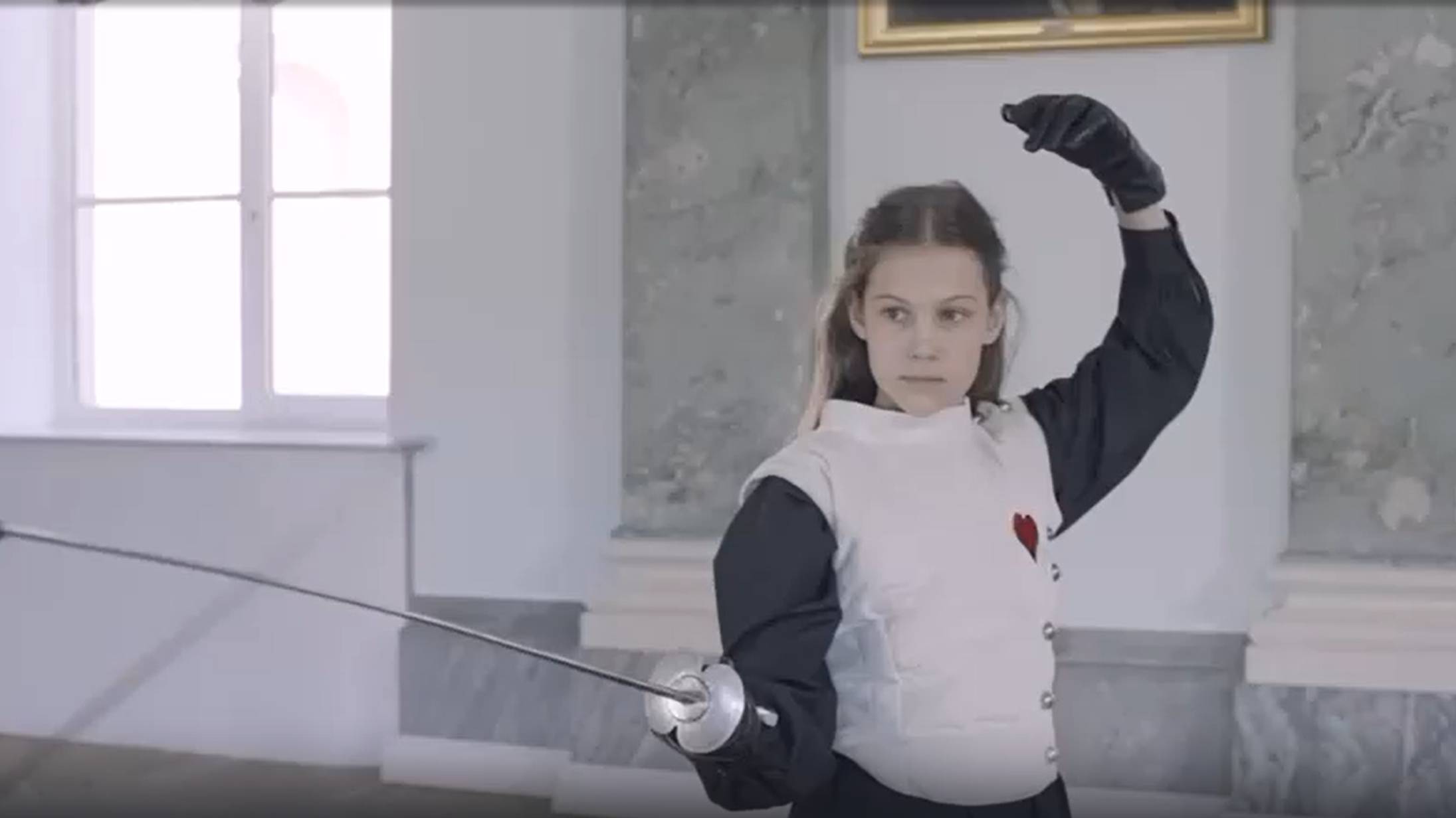 Радмила Яковлева. Навык. Фехтование.