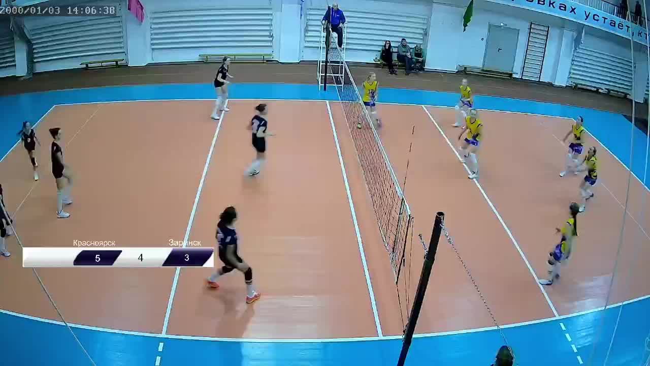 Заринск - Красноярск (волейбол ж). IV Фестиваль игровых видов спорта