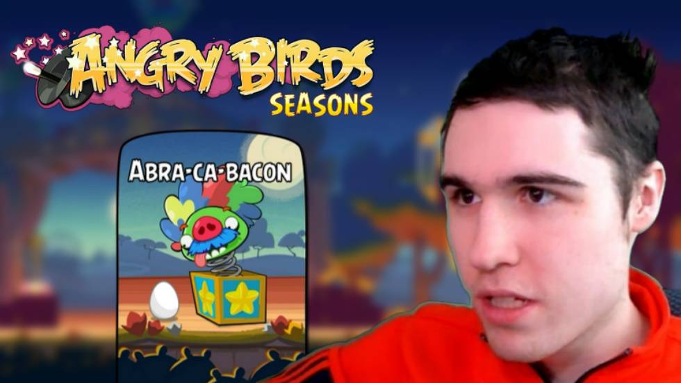 Angry Birds Seasons №24 - Цирковой эпизод Abra-ca-bacon