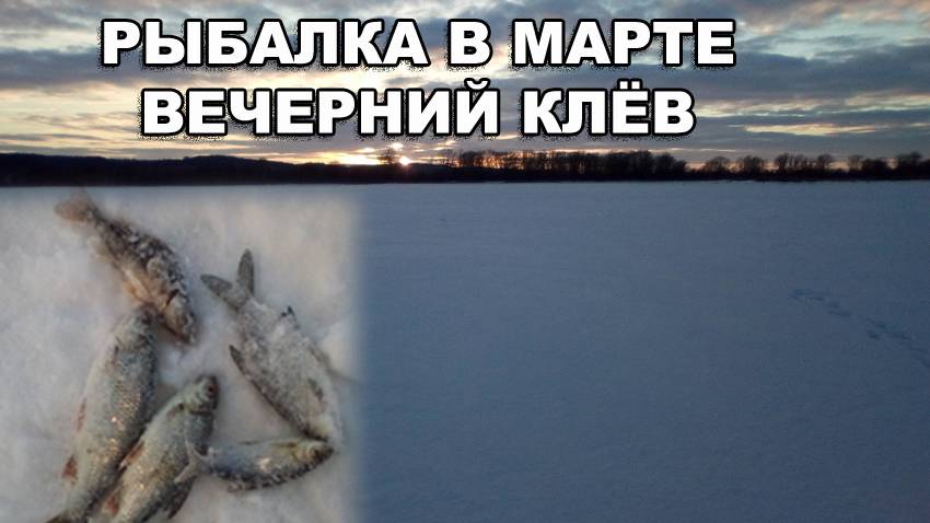 Рыбалка в марте