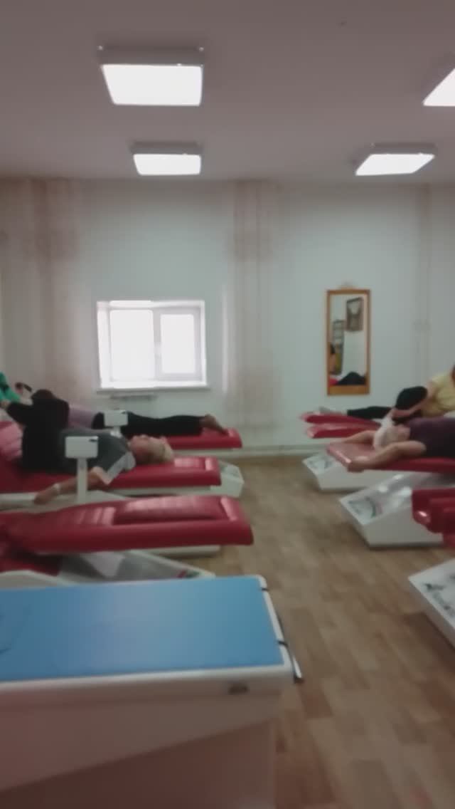 Санаторий "Тесь Солнечный" Тонусные столы процедура.