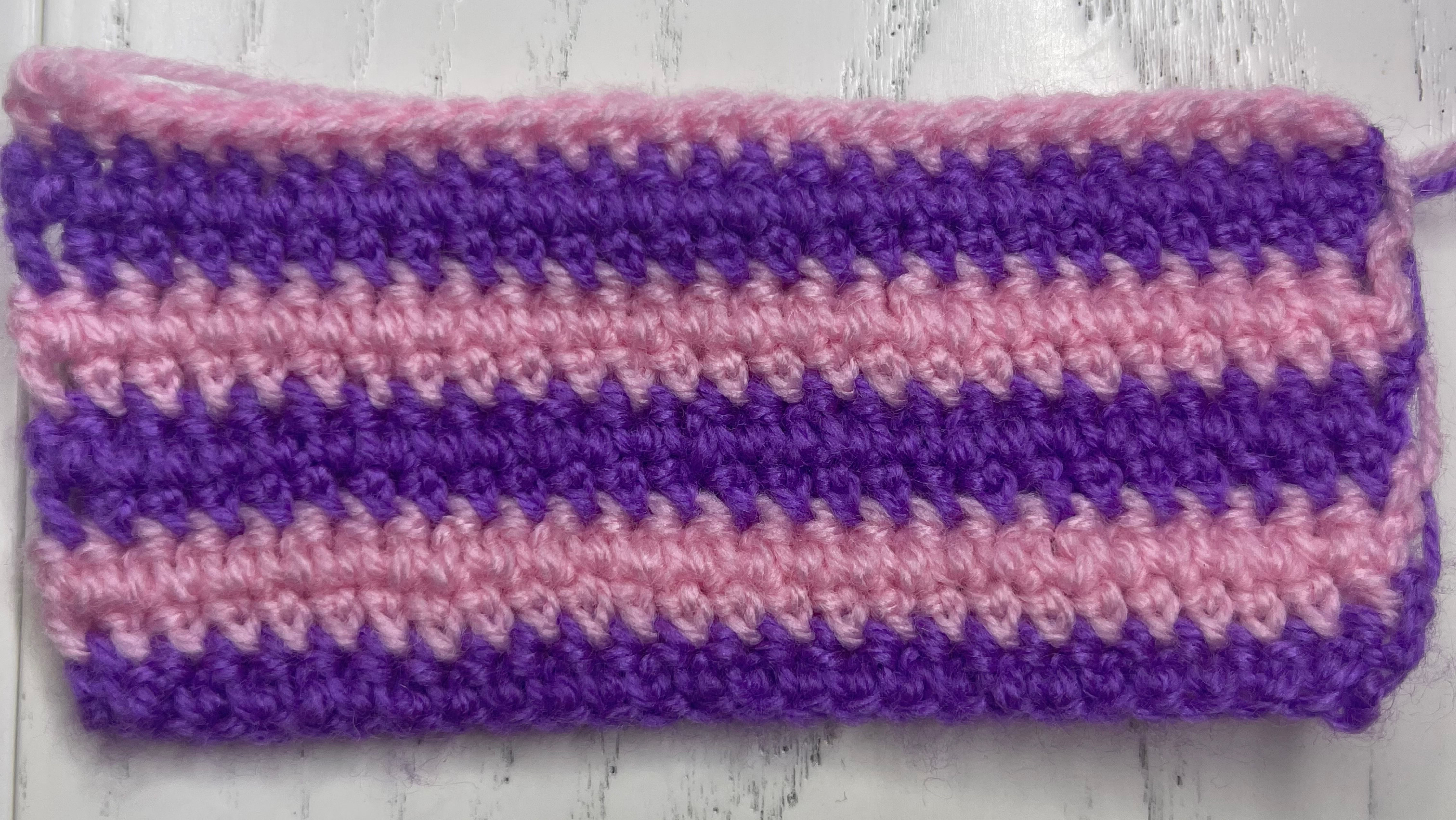 Двухсторонний Плотный Узор Крючком // Идеально для Пледов и Сумок