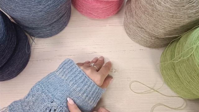 АНГОРА ОТ МАРУШКИ МНОГО ЦВЕТОВ ВЯЖУ ЯПОНСКОЕ ПЛЕЧО