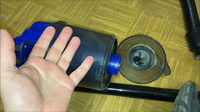 обзор пылесоса DEXP H-1600 цвет серо-синий