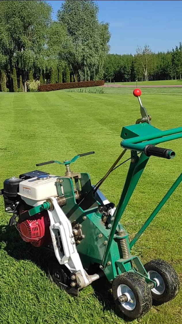 Подрезчик дерна Kashin Turf Cutter| Аренда станков