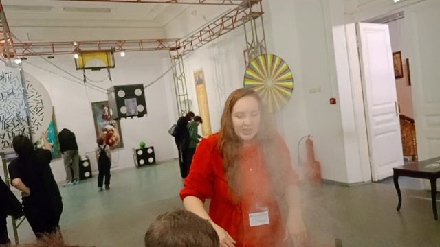 Вулкан на выставке