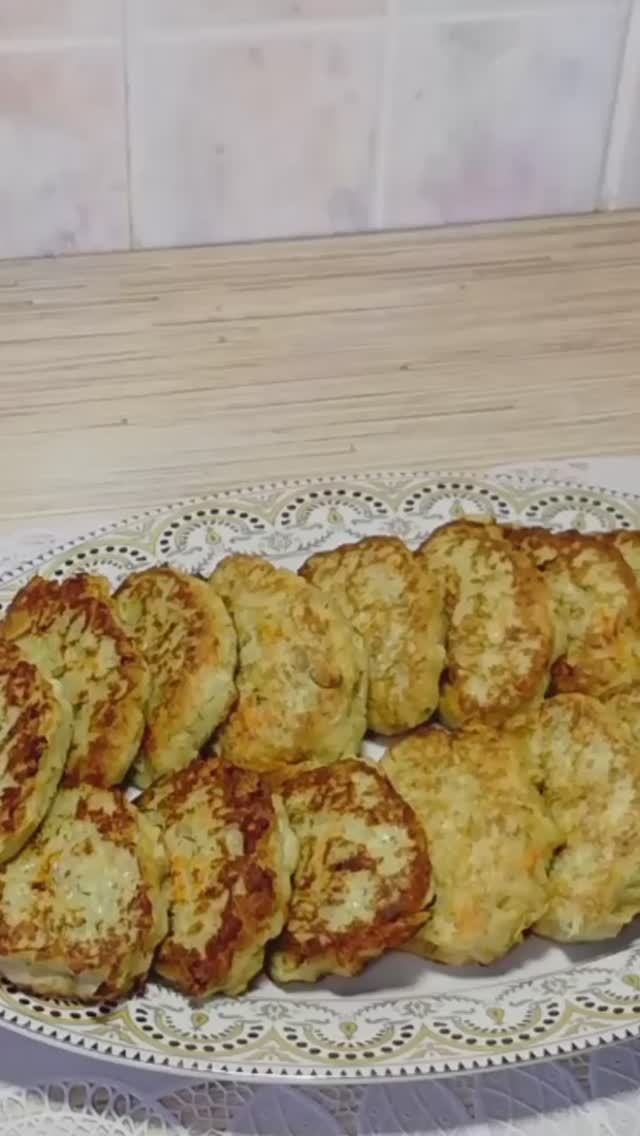 Овощные котлеты на ужин.