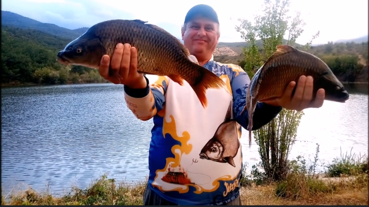 Рыбалка на карпа. Озеро Бам Алушта.