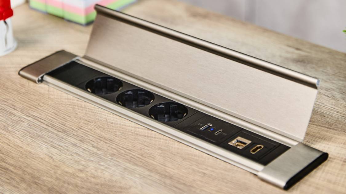 Встраиваемый скрытый розеточный блок INRIOR серии WL-03-20 (монтаж и установка)