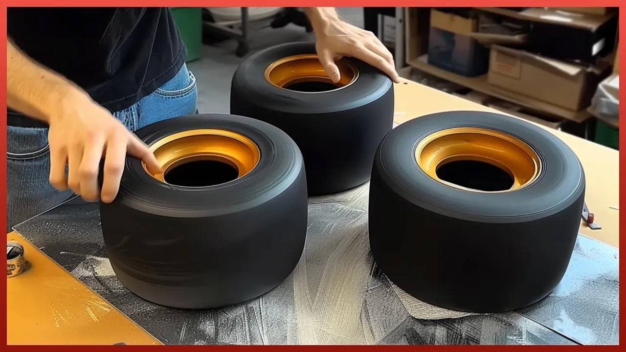 Мужчина построил гиперреалистичную копию автомобиля F1 в большом масштабе