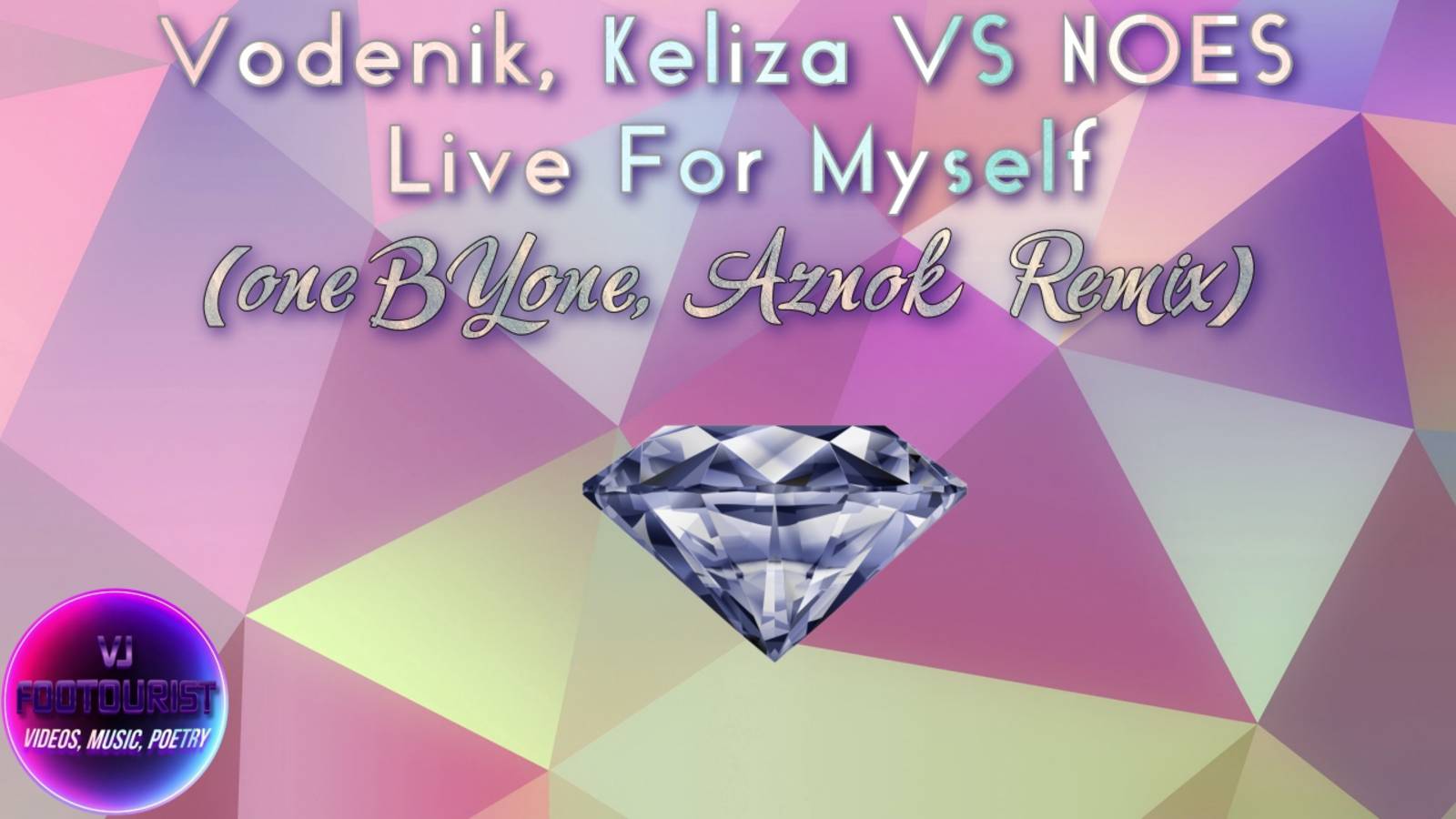 VJ FOOTOURIST. Vodenik, Keliza VS NOES-Live For Myself (oneBYone, Aznok Remix)