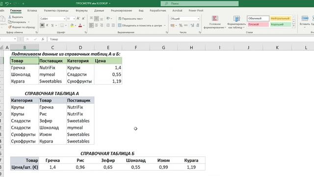 - 12. XLOOKUP aka ПРОСМОТРX – Эволюция ВПР
