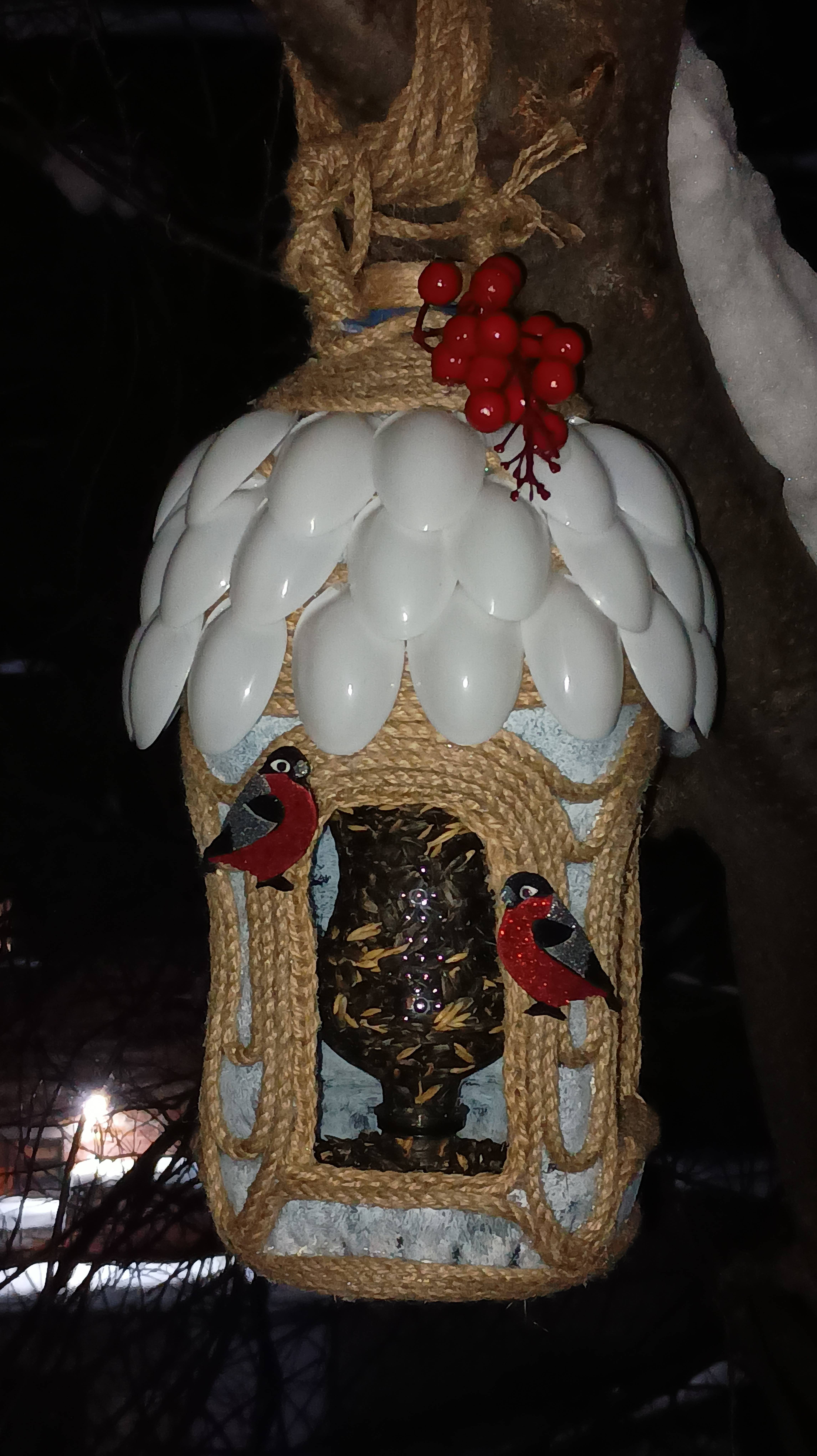 Кормушка в действии 🐦😍🤗