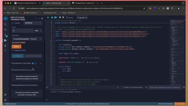 [RUS ИИ Перевод] Как использовать ChatGPT для создания смарт-контрактов (безумный снайпинг-бот)