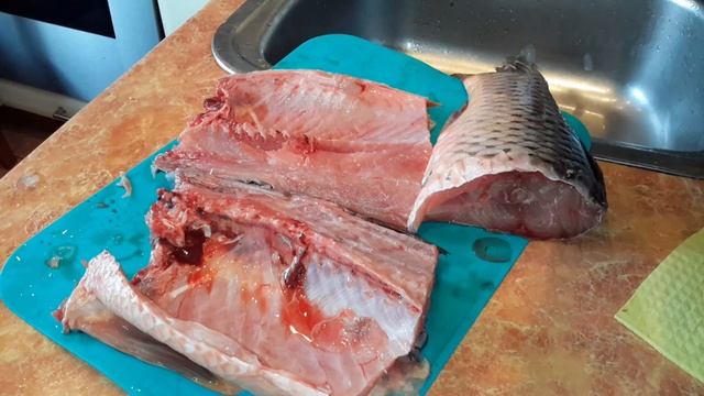 Горячее копчение сазана