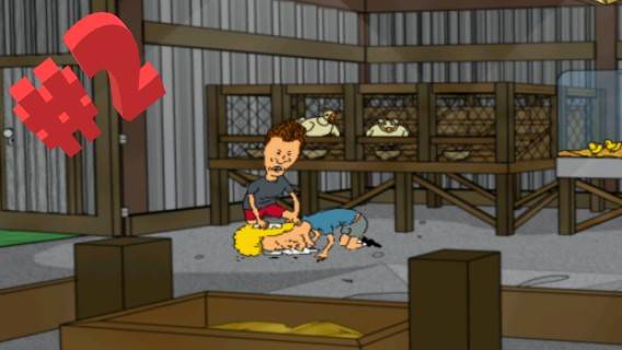 Beavis & Butt-Head: DO U (Уделывают Тебя) #2 Яйца - все.