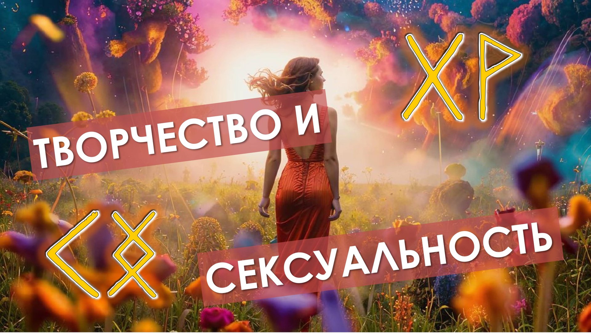 Как включить в себе творчество и сексуальность. Руны: другой Я. Практики Кеназ, Ингуз, Гебо, Вуньо.