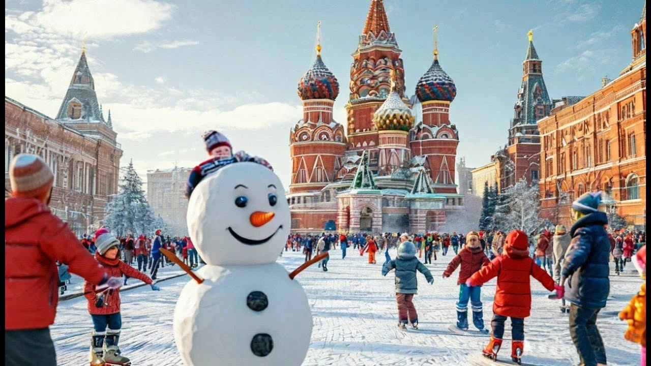 Сияющее  поздравление с  Новый Годом  всему миру! Новогодний Хит 2025г.