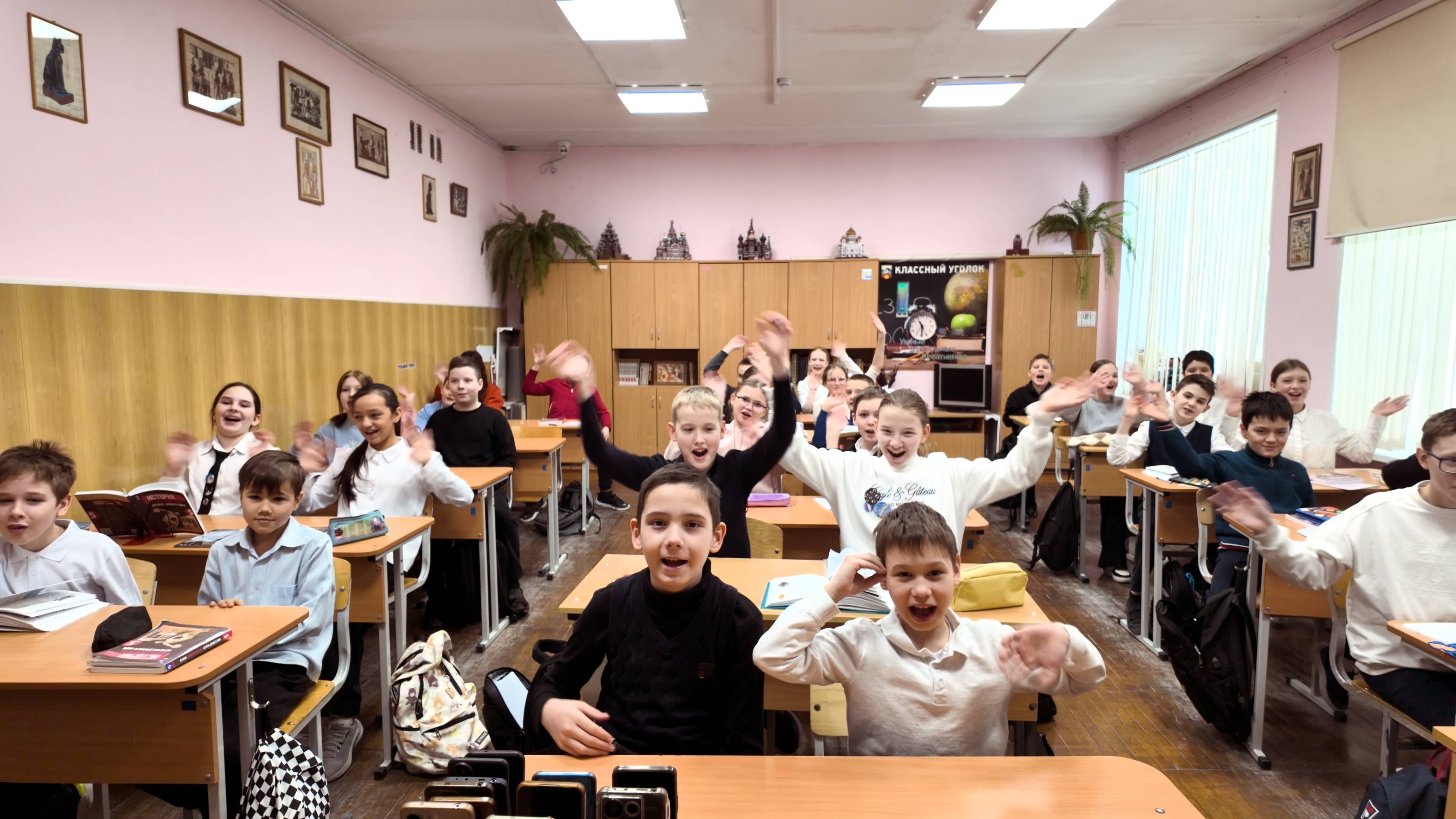 Школьный ролик для посвящения в пятиклассники UHD H265