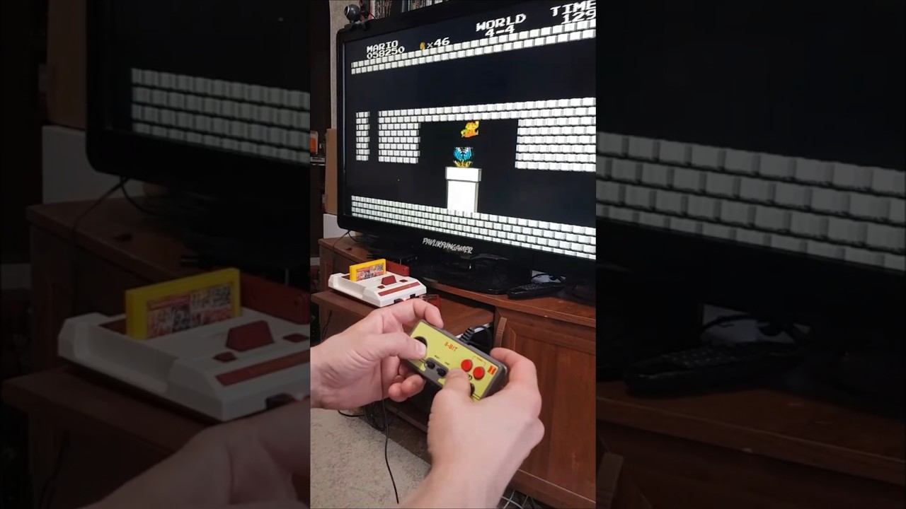 Вечный замок в Mario как #shorts  #денди #dendy #sega #8bit #nes #16bit #mario #games #игры