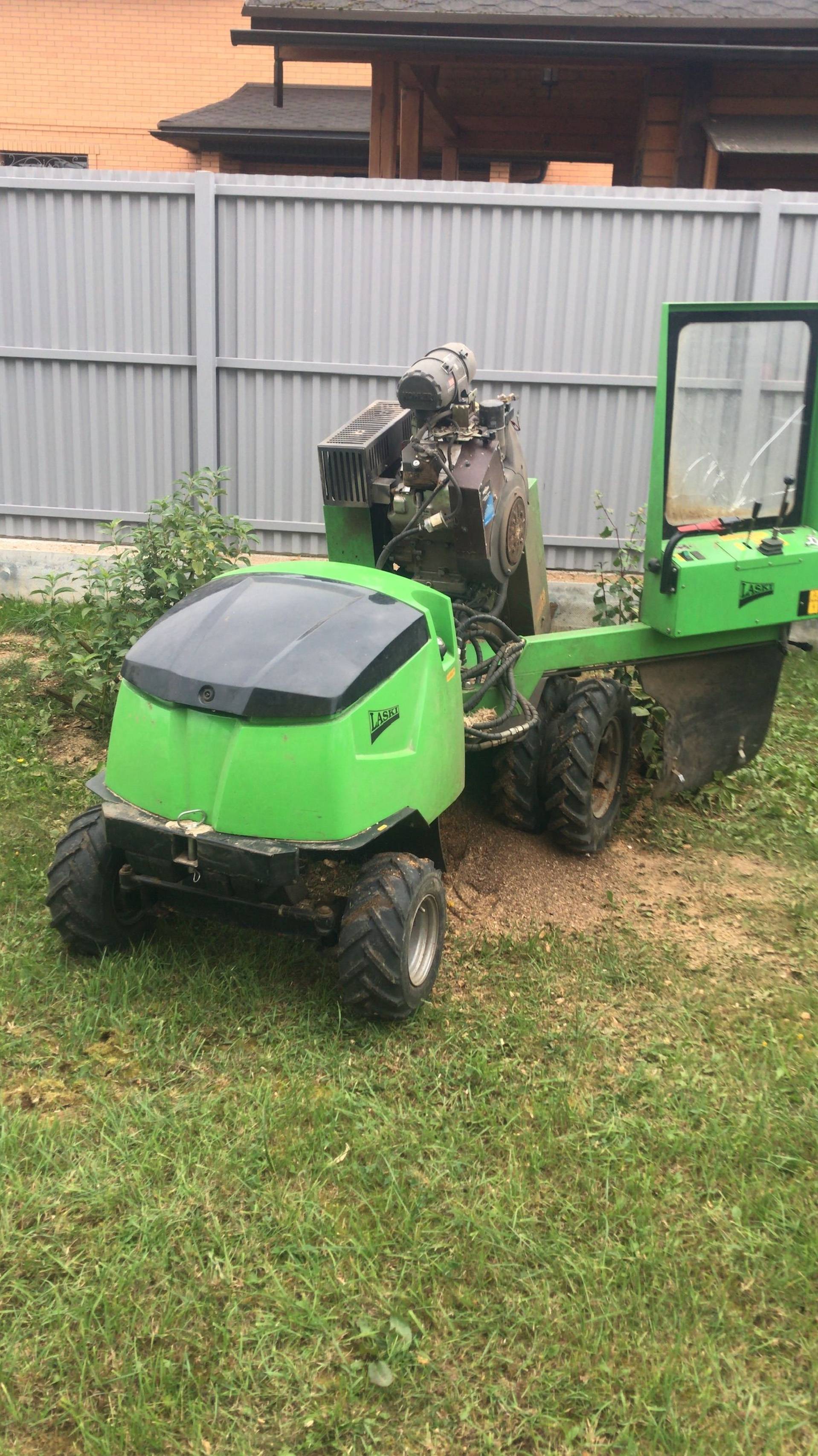 Аренда измельчителя пней Laski F-500 | Аренда станков