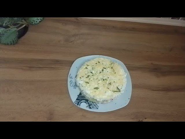 Салат со шпротами