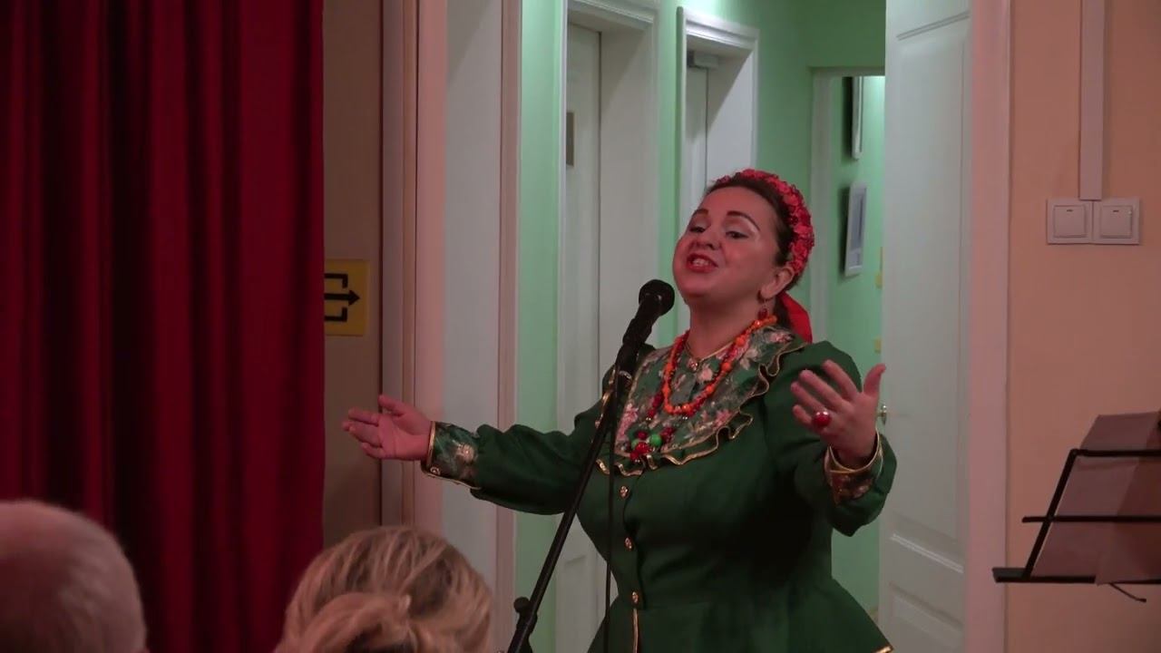 "Вишневый цвет", муз. Г.Ф. Пономаренко,  сл. А. Парпара, поёт Светлана Томилина,