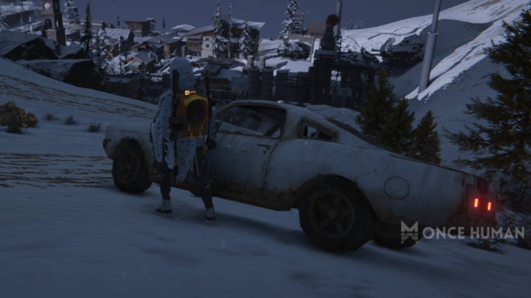 Once Human Путь Зимы 2025 Обьект Аврора первый выезд