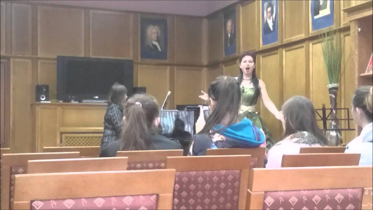 "Лесной разговор", музыка Роберт Шуман, стихи Й. фон Эйхендорфа.