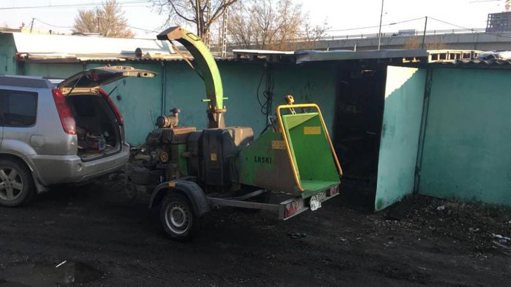 Аренда измельчителя веток Laski LS 150/27 | Аренда станков