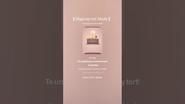 7) 🎂 Magiczny tort Maszy02