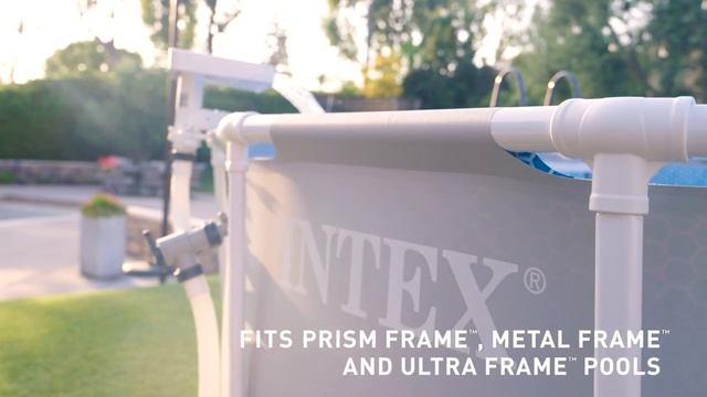 Водопад навесной INTEX с цветной LED-подсветкой ; артикул 28090