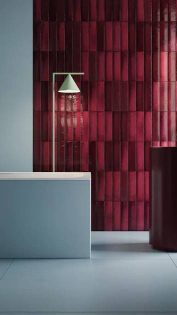 Настенная плитка Tubądzin Masovia rubino