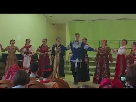 "У наших ворот". Плясовая Белгородской области. Ансамбль 2курса СПО преподаватель Пашкова Н.К.