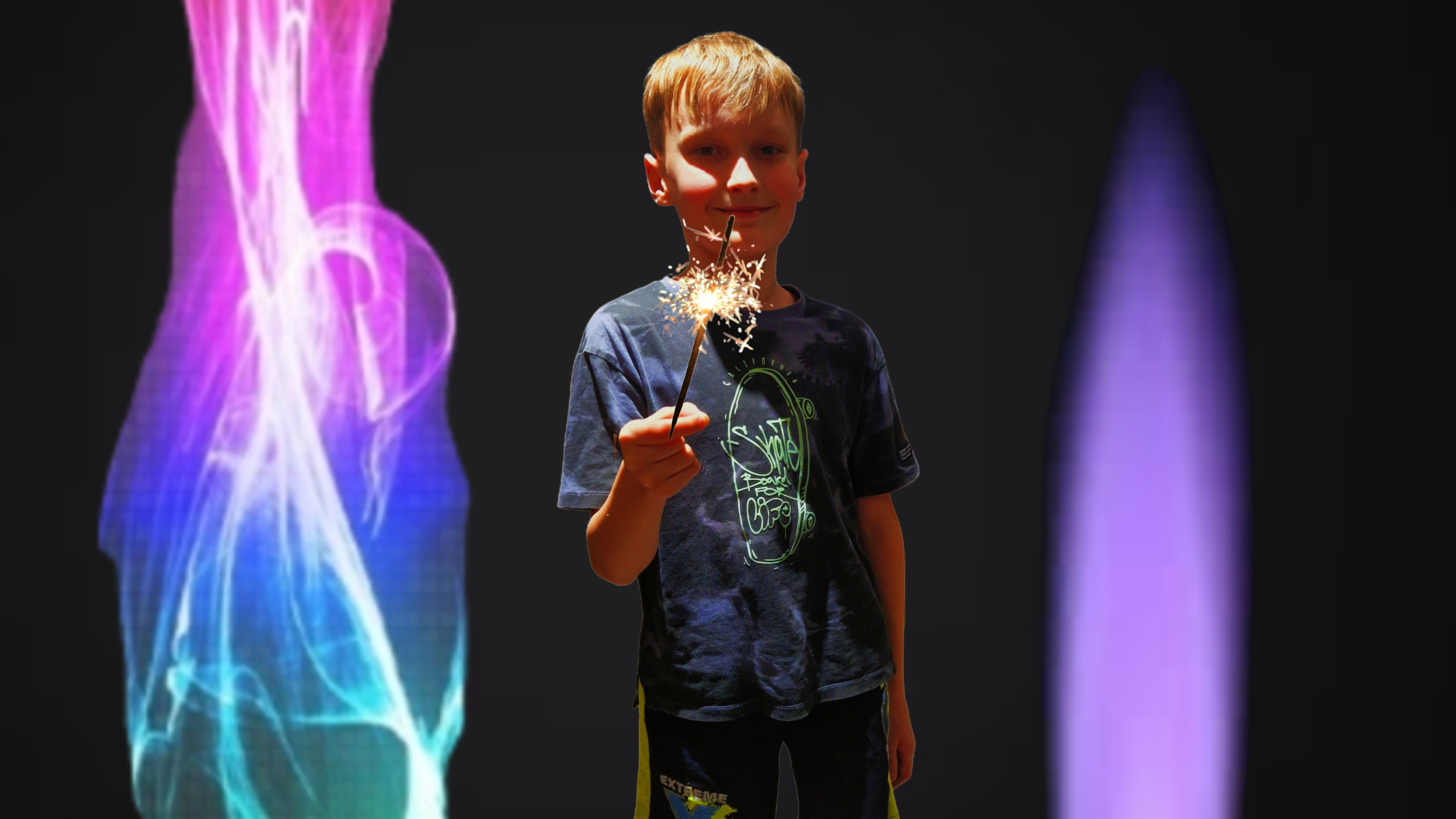 делаем разноцветные огни