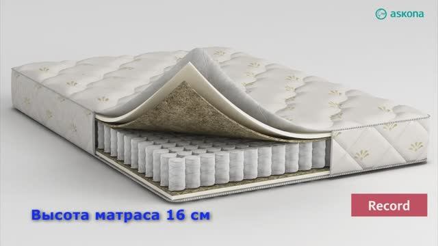 Ортопедический матрас Аскона Record