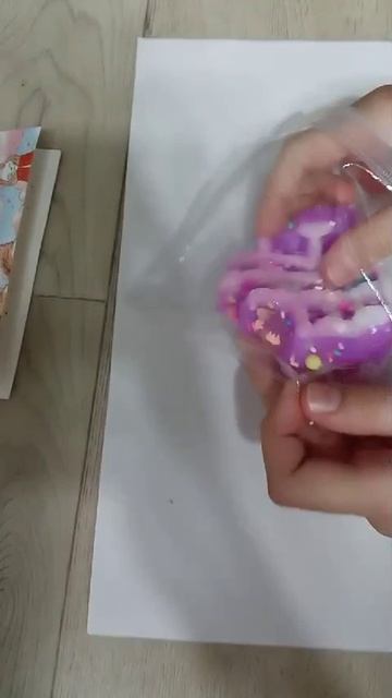 Распаковка таба сквиша вафля ASMR.