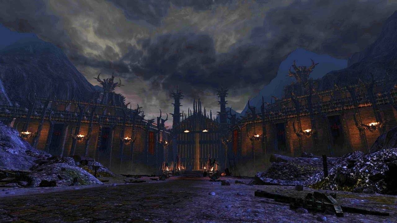 #lotro #Властелин #Колец Гарт Агарвен - Могильники
